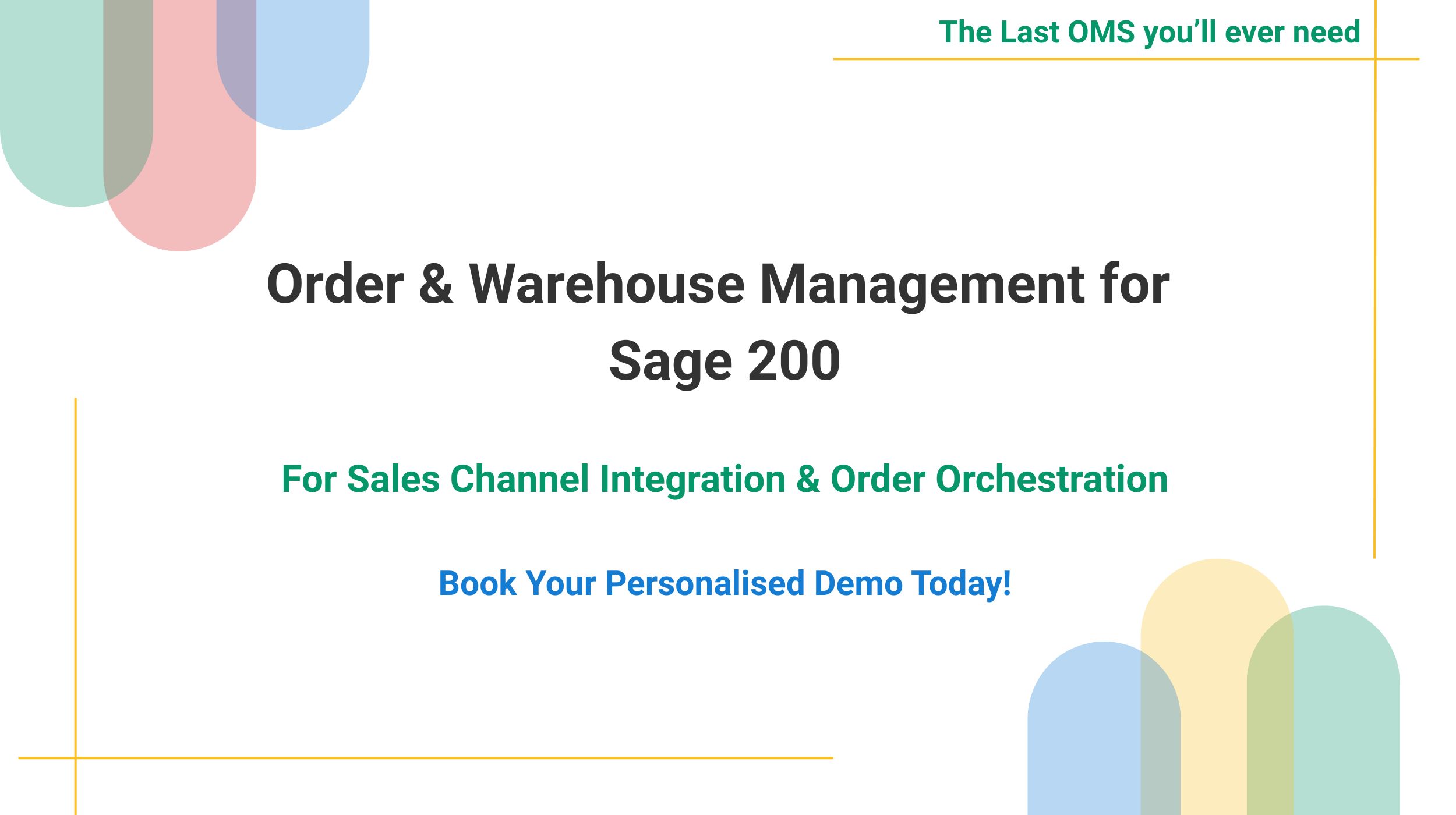 Order & Warehouse Management for Sage 200 - Modulus 365